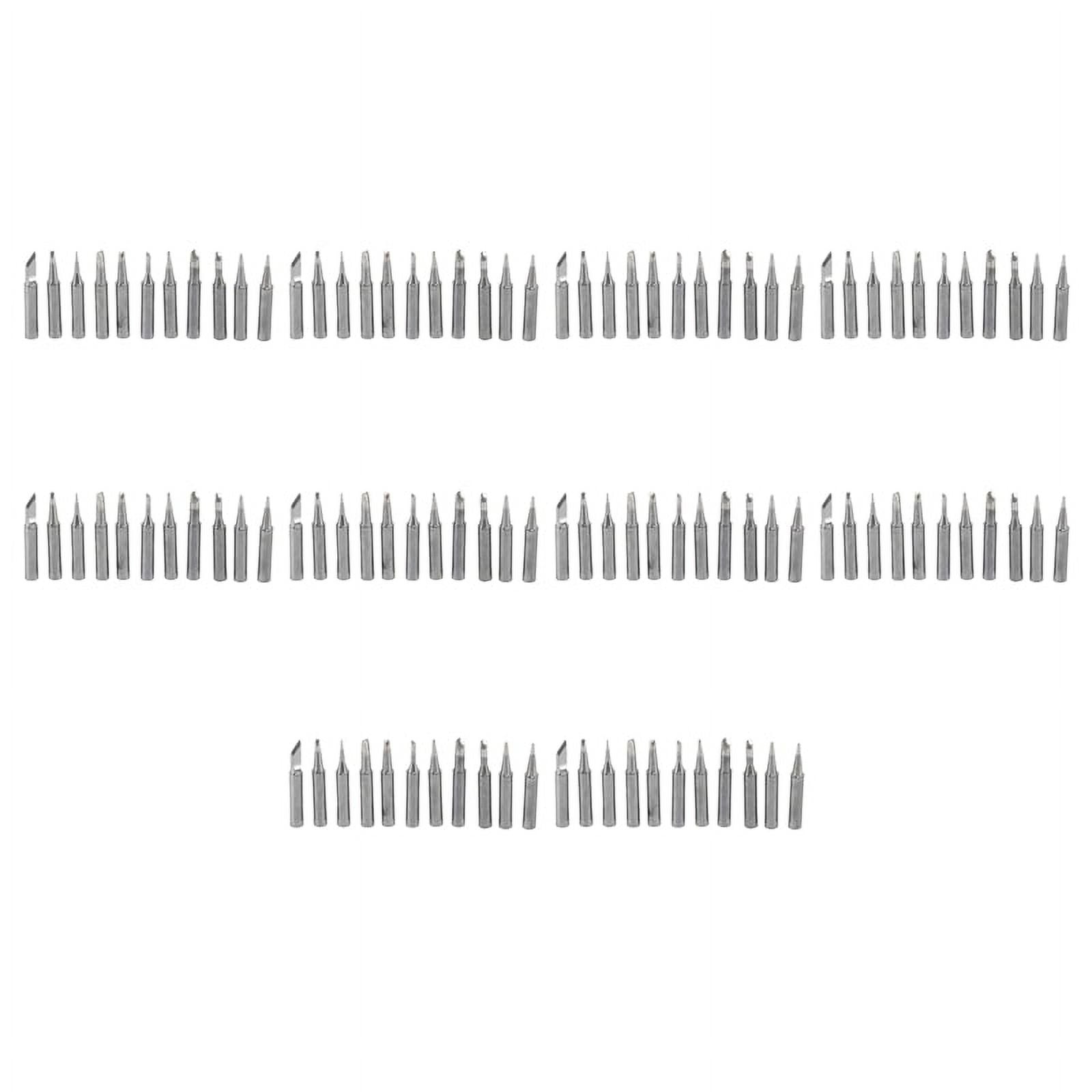 110 Pieces Soldering Iron Tips Kit 900M-T for Soldering Station Tool ...