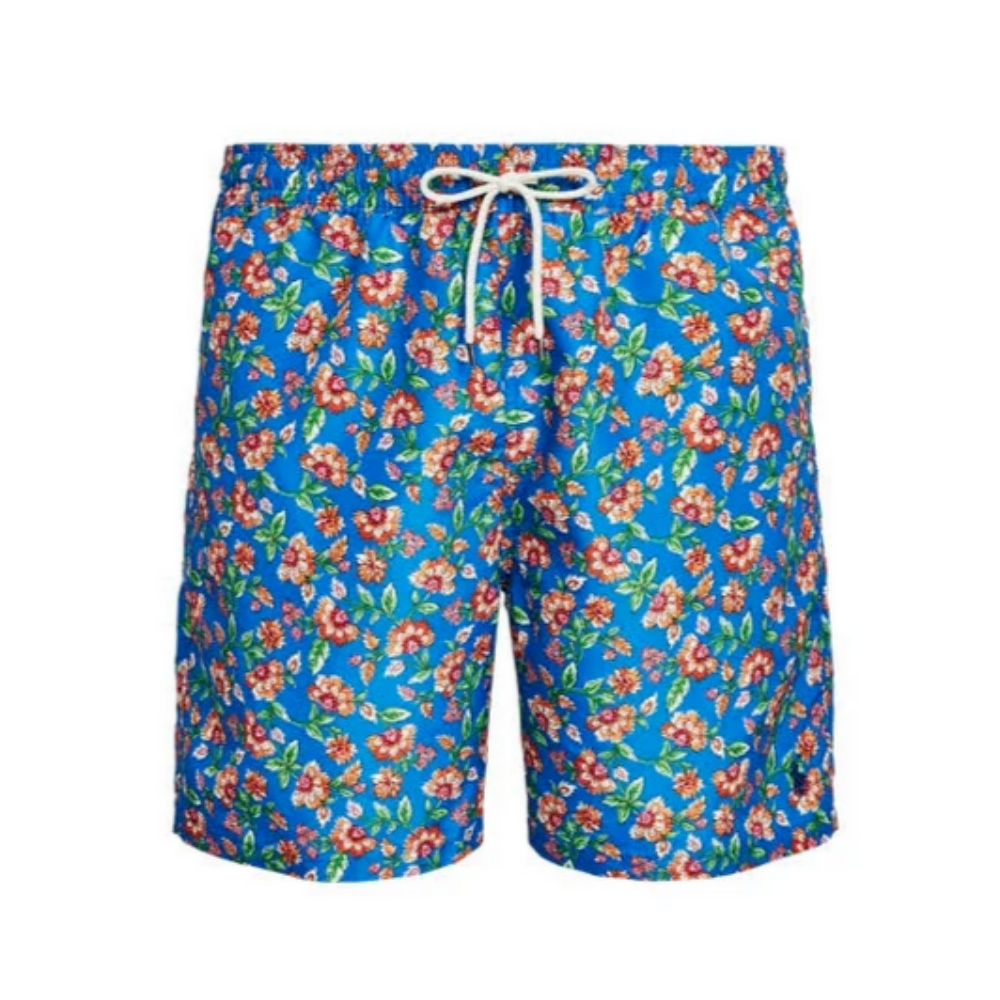 $110 Polo Ralph Lauren Men BigandTall Traveler Swim Trunks, Bramble ...