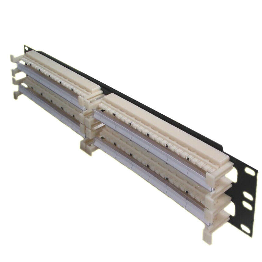 110 Wiring Connecting Block Rack Mount Phone Distribution - CAT5E 200 ...