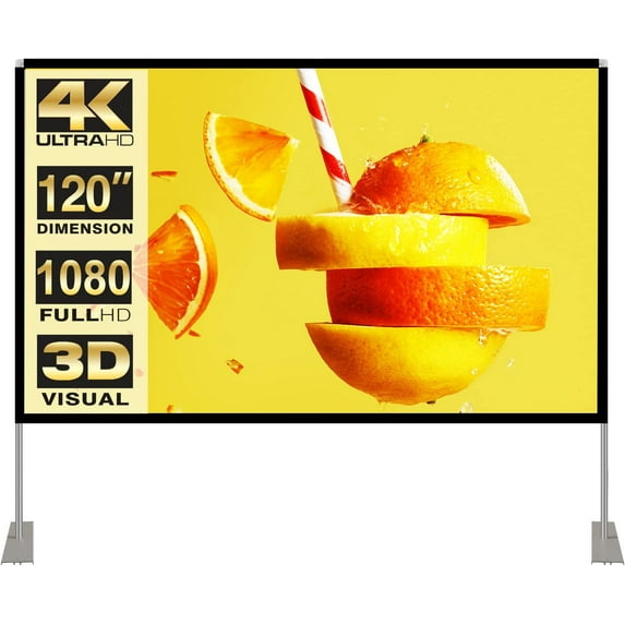 110 inch Pull Down Projector Screen Manual B 16:9 8K 4K HD 3D Ceiling ...