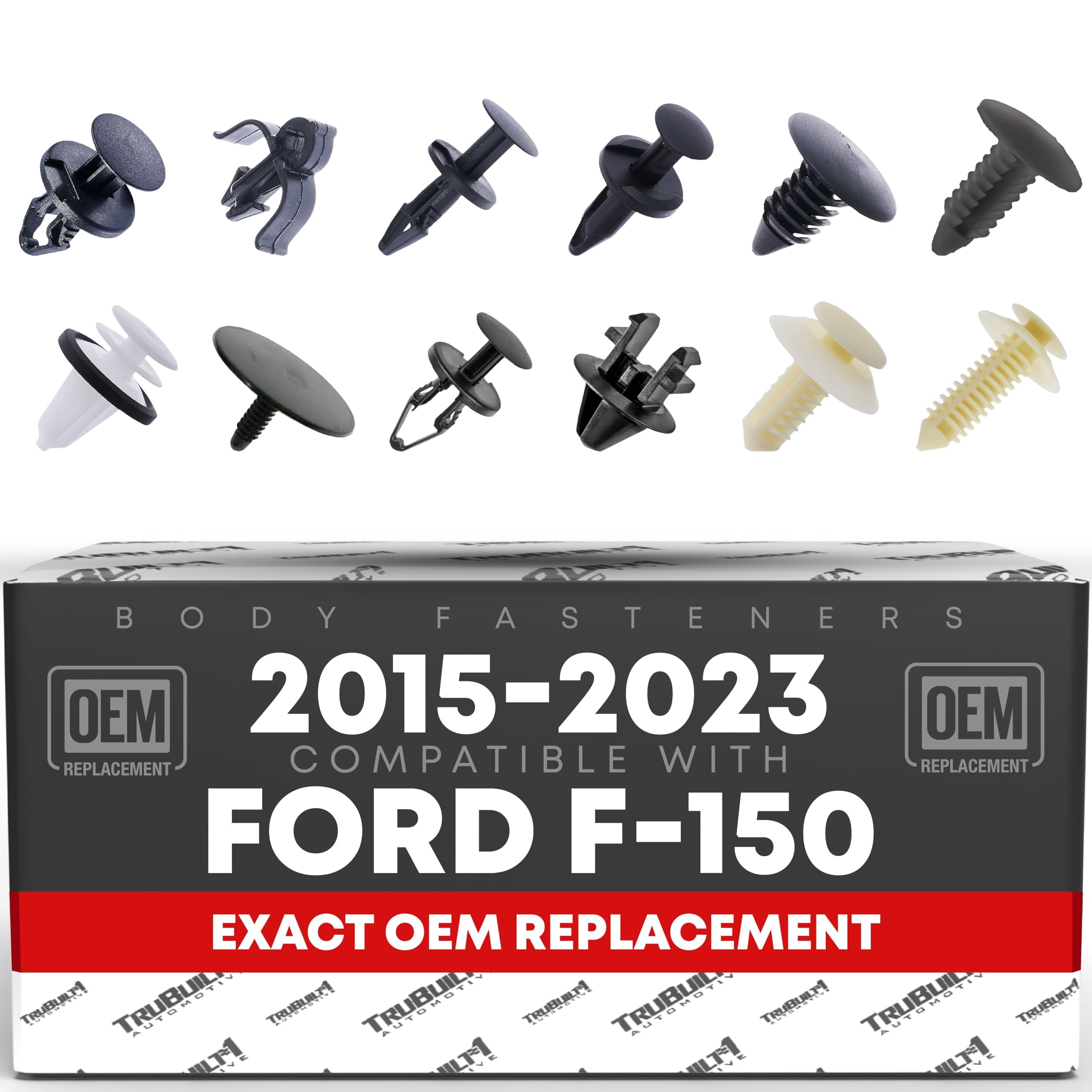 110 pcs Body Fastener Kit - Compatible with 2015-2023 Ford F-150 ...