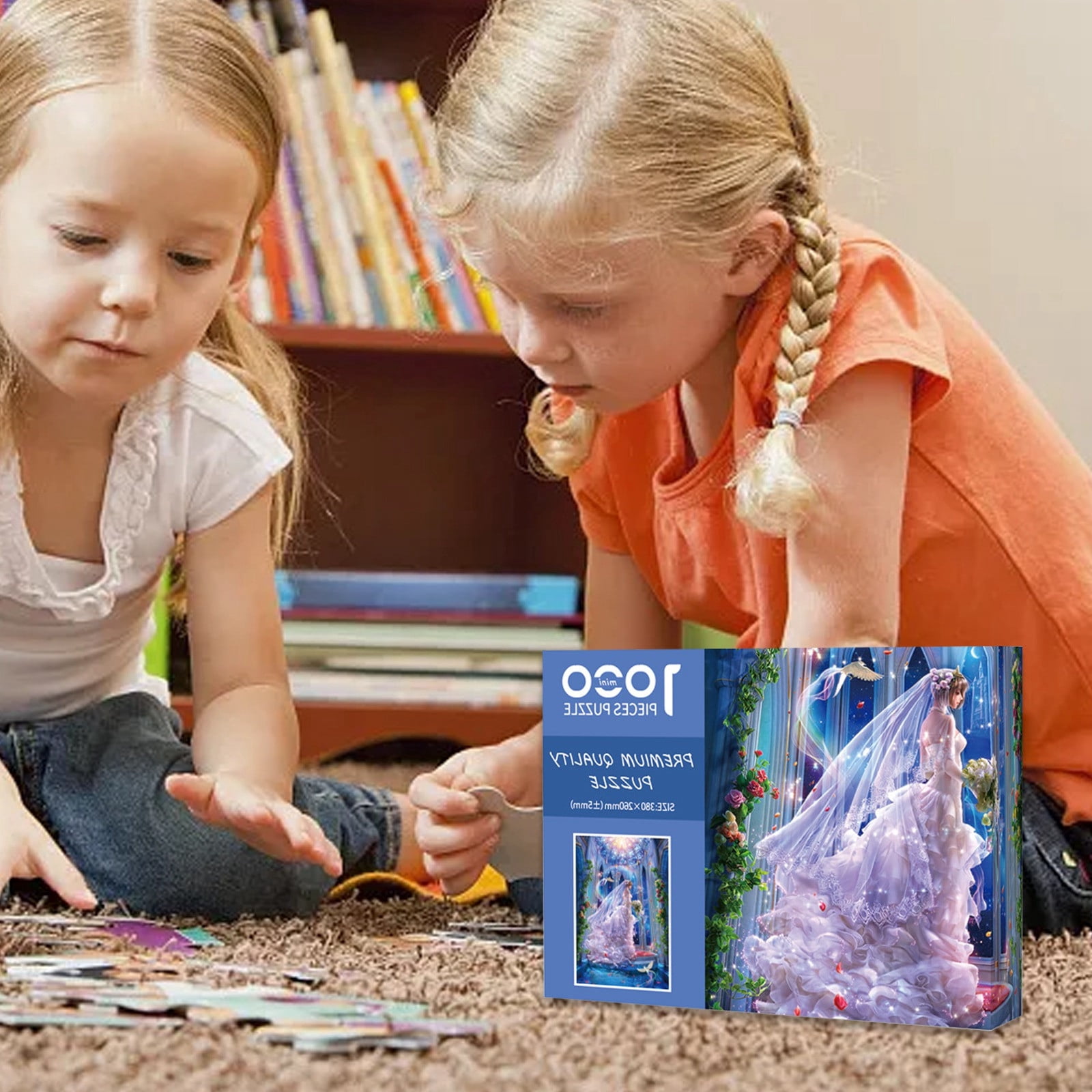 1100 280z 554000 Airship Baffler Wedding Girl Puzzle Set White Card ...