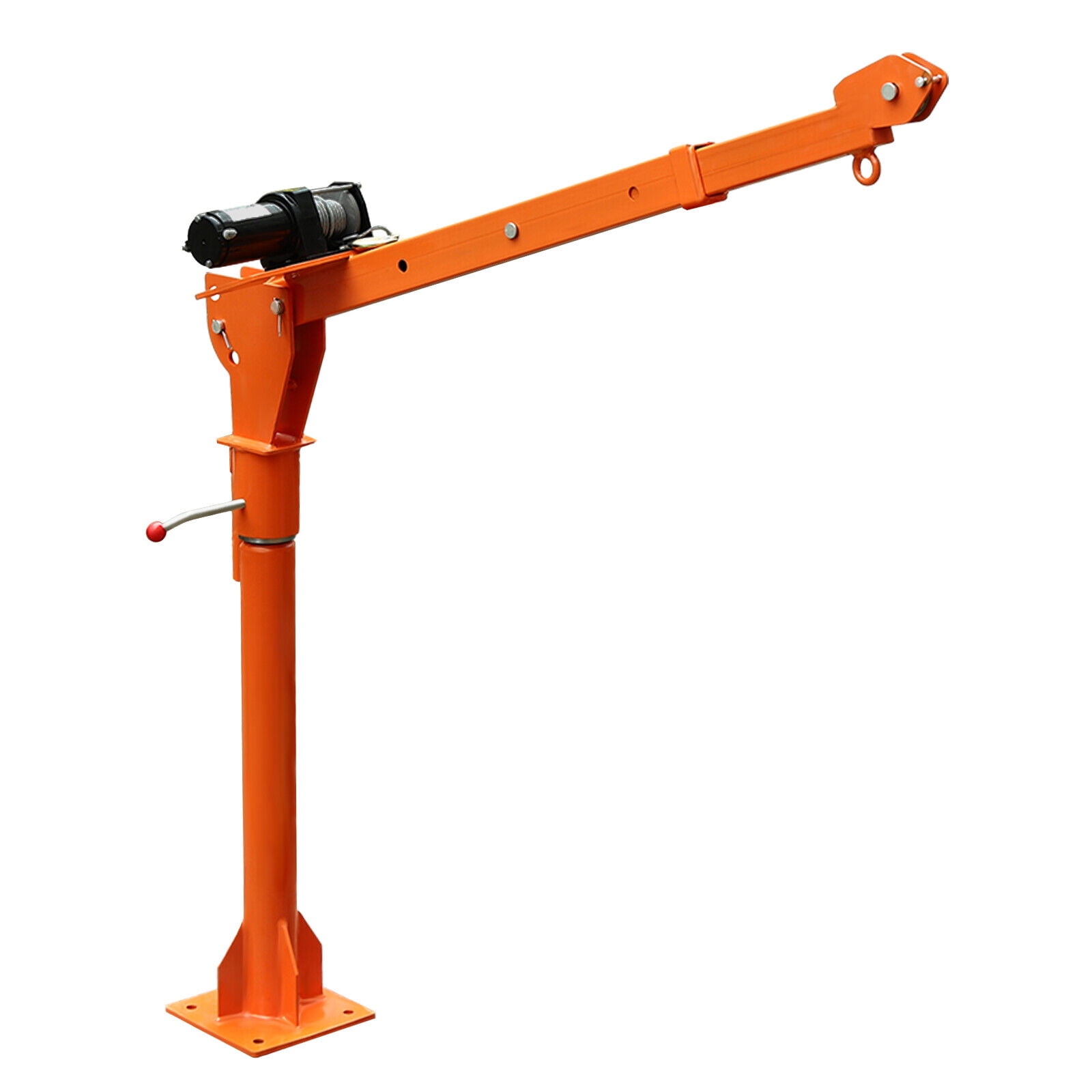 1100 LBS Truck-Mounted Crane Hoist Pickup Truck Jib Cranes W/12V ...