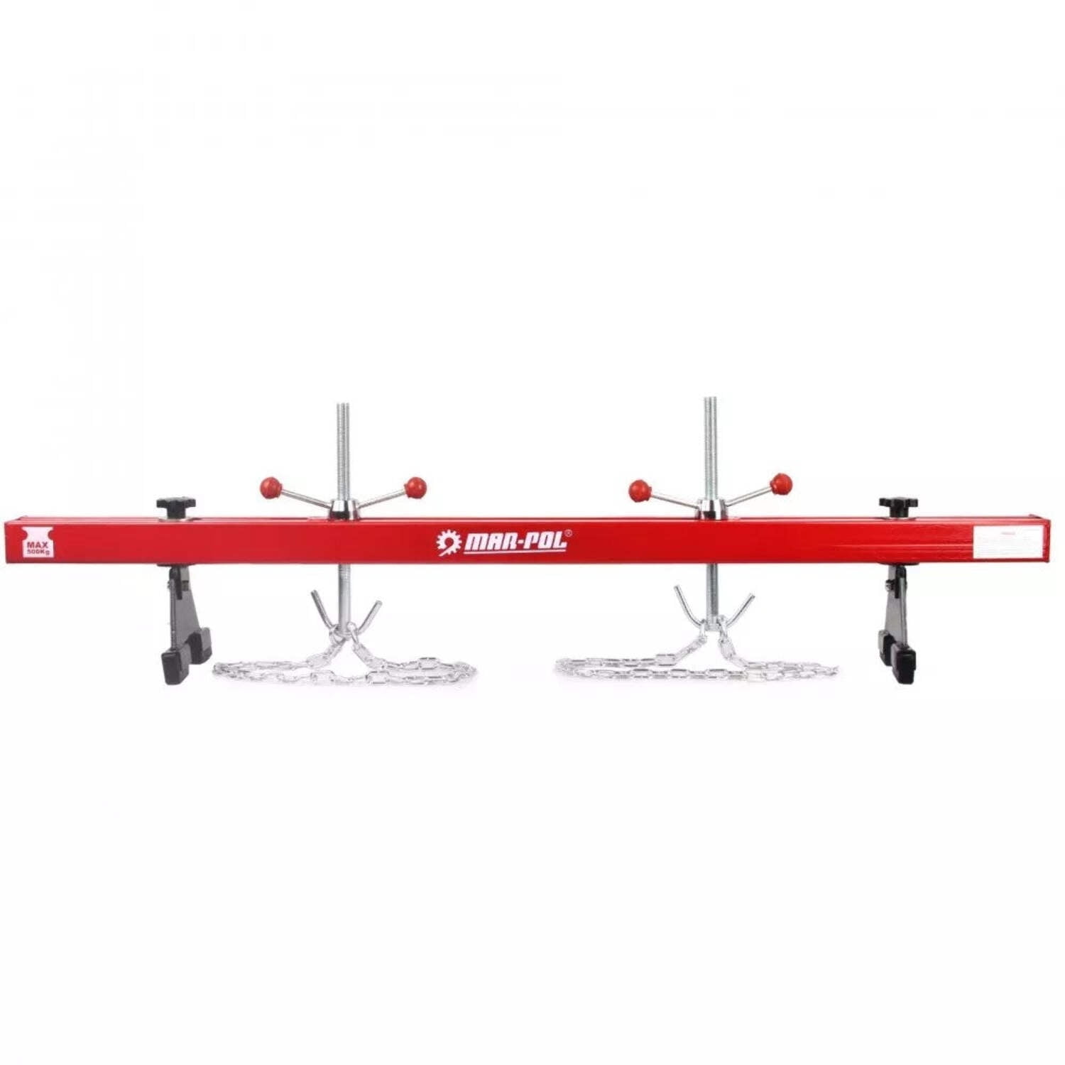 1100 Lbs 59" Engine Support Bar Dual Hook Transverse Lift Hook Cross ...