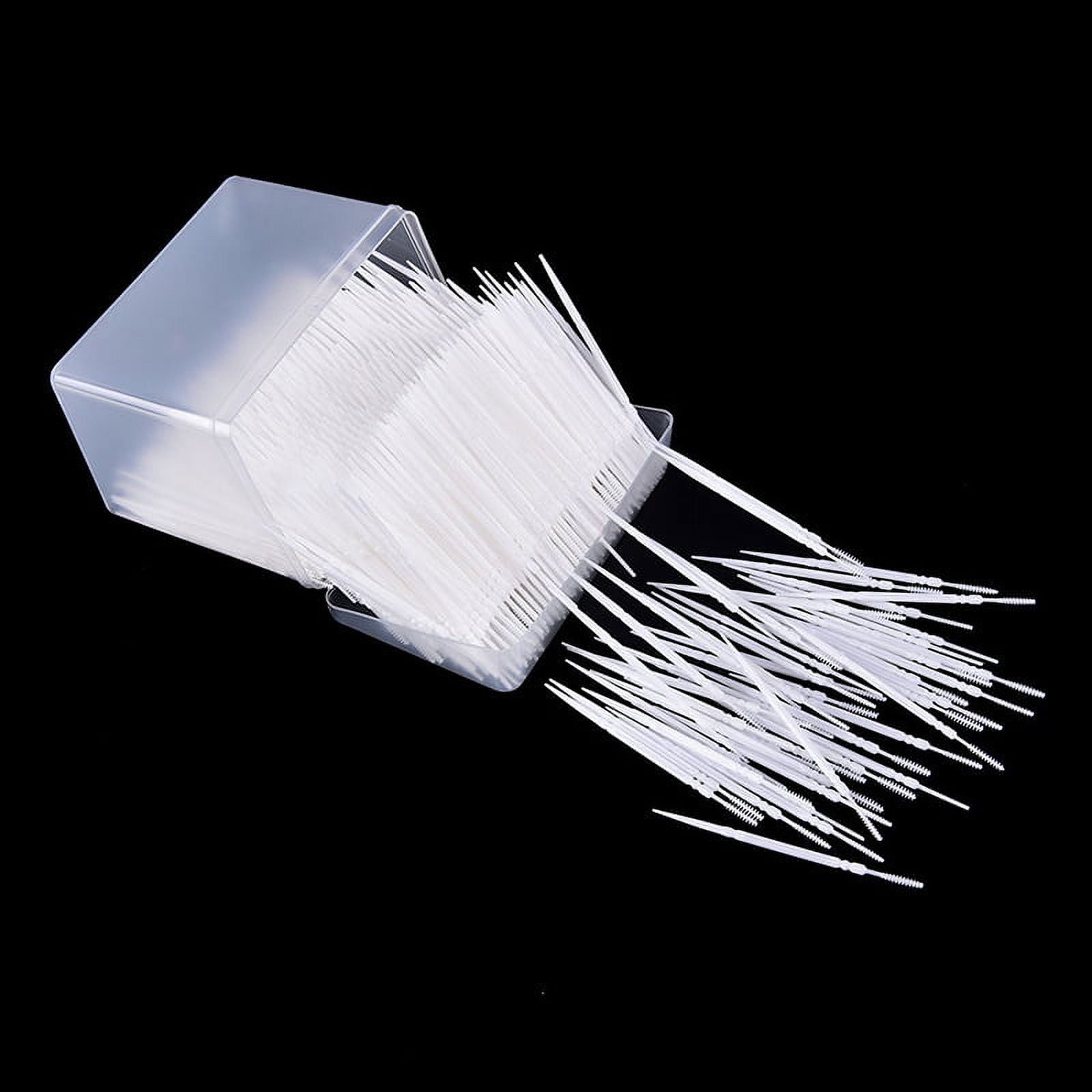 SharkTRUE 1100 Pcs Plastic Dental Picks Hygiene 2 Way Interdental Tooth ...