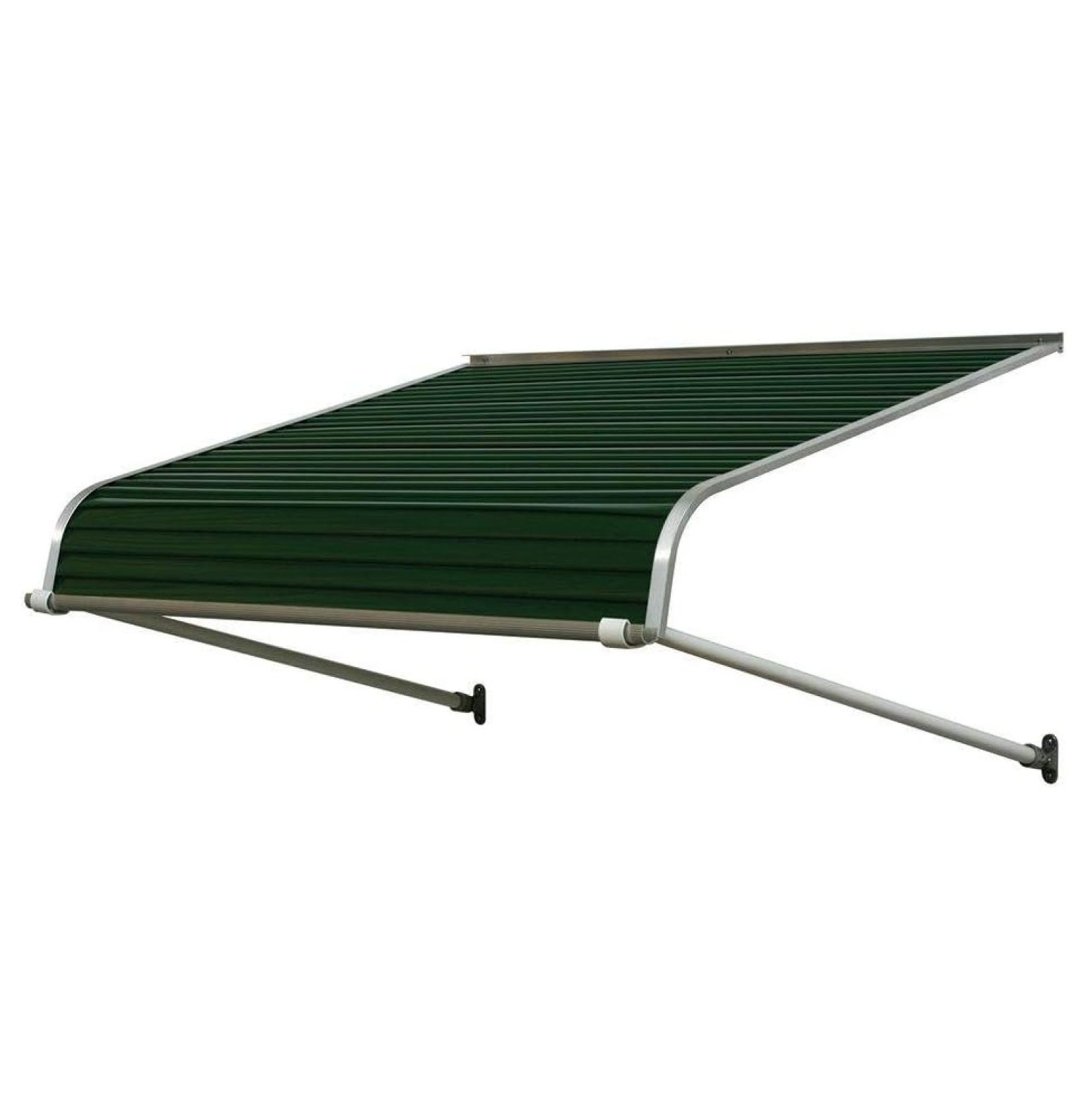 1100 Series Aluminum Door Canopy with Support Arms - Walmart.com