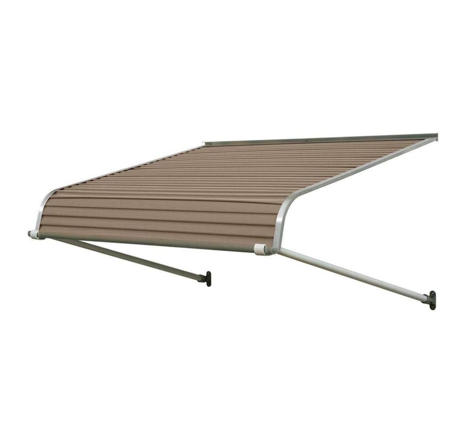 1100 Series Aluminum Door Canopy with Support Arms - Walmart.com