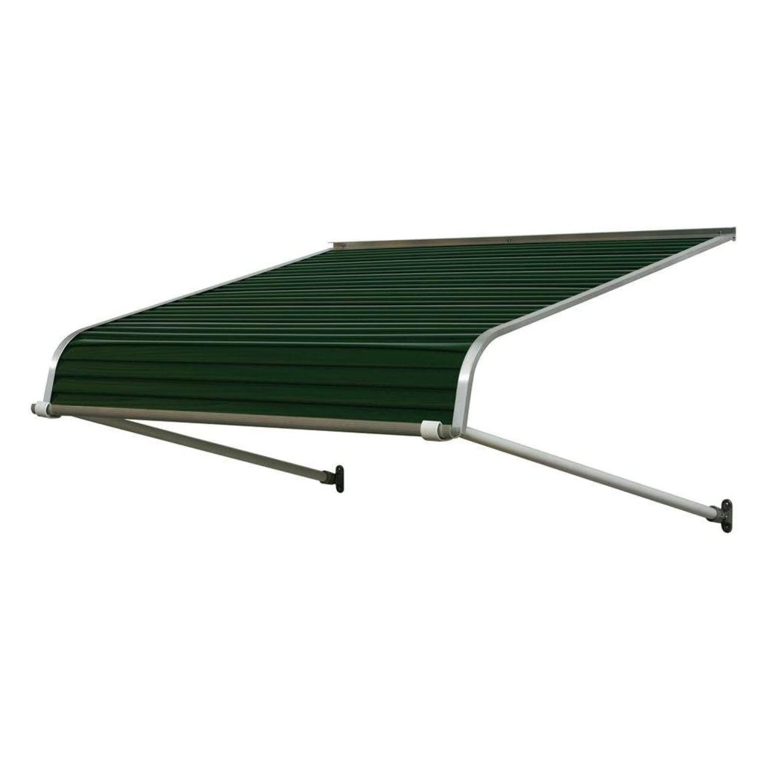 1100 Series Aluminum Door Canopy with Support Arms - Walmart.com