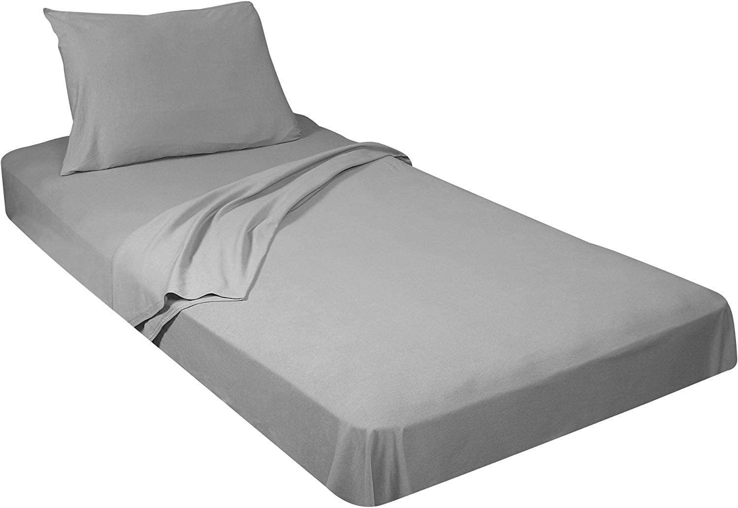 1100 Threat Count 100 % Egyptian Cotton 4-Pcs Sheets for Cot Bunk Bed ...