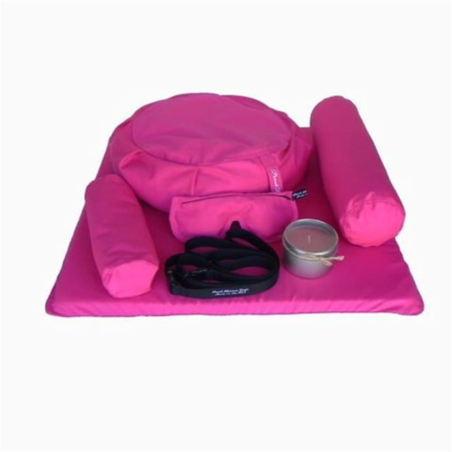 11001 7 Piece Deluxe Yoga Set - Pink - Walmart.com