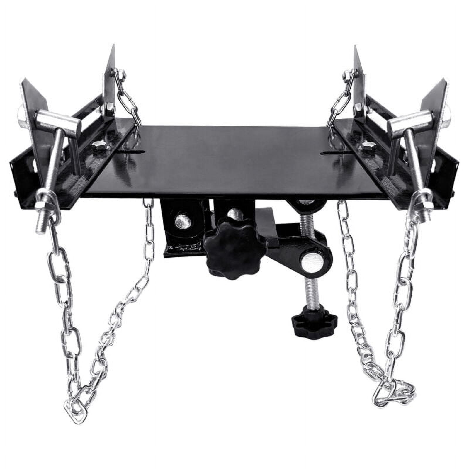 1100LBS Adjust Transmission Jack Adapter, Dual Capacity Transform Automotive High Jack for ...