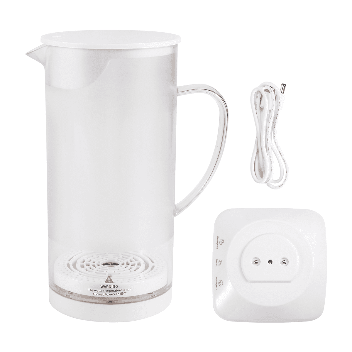1100ML Hydrogen Water Kettle USB Hydrogen Rich Water Generator Kettle ...