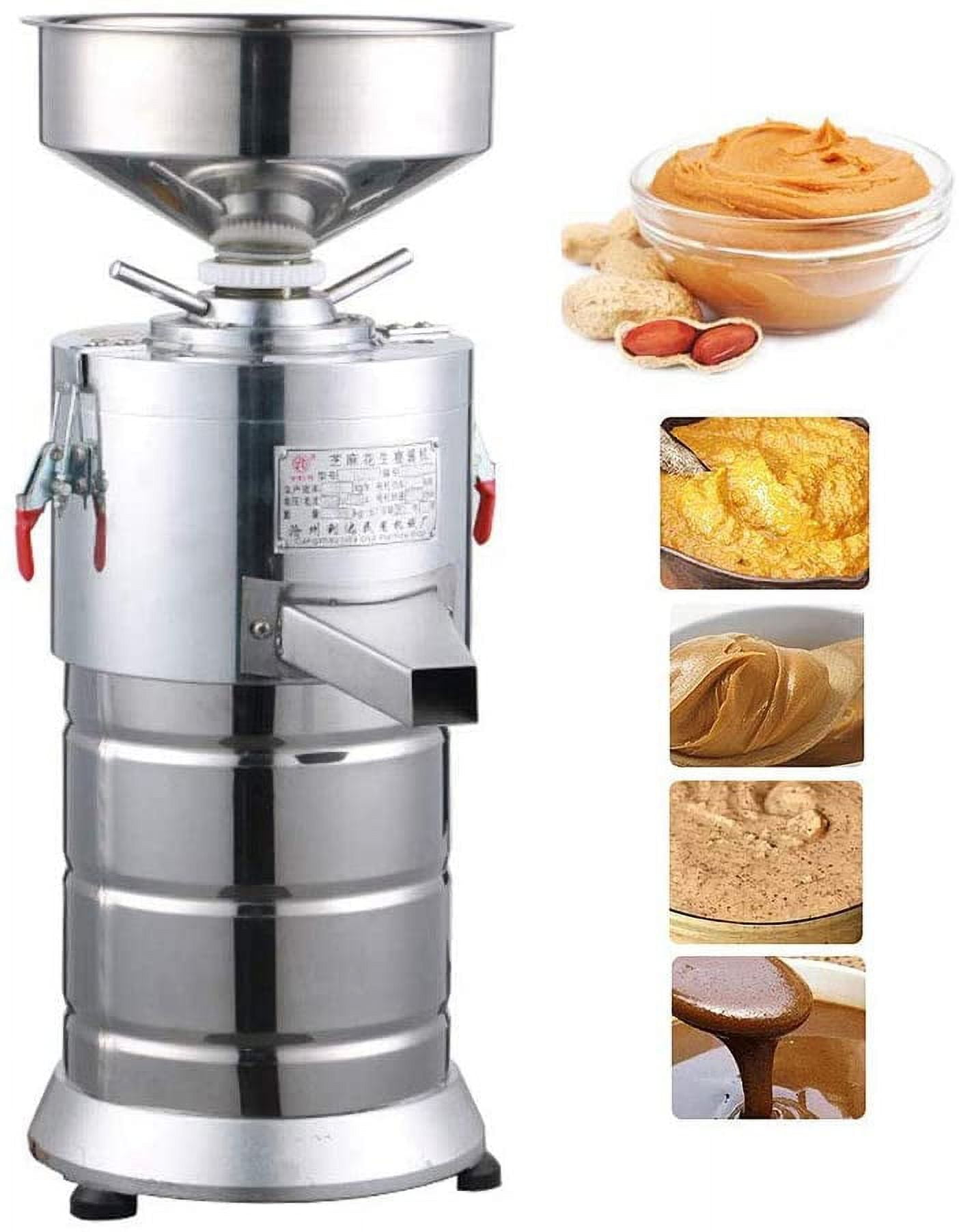 1100W Electric Peanut Butter Making Machine Home Commercial Sesame ...