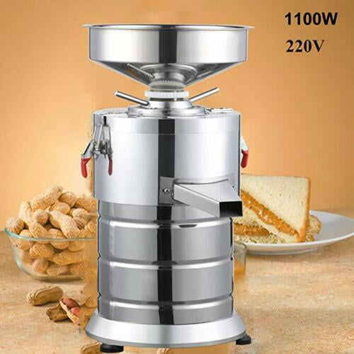 1100W Electric Peanut Butter Making Machine Home Commercial Stainless ...