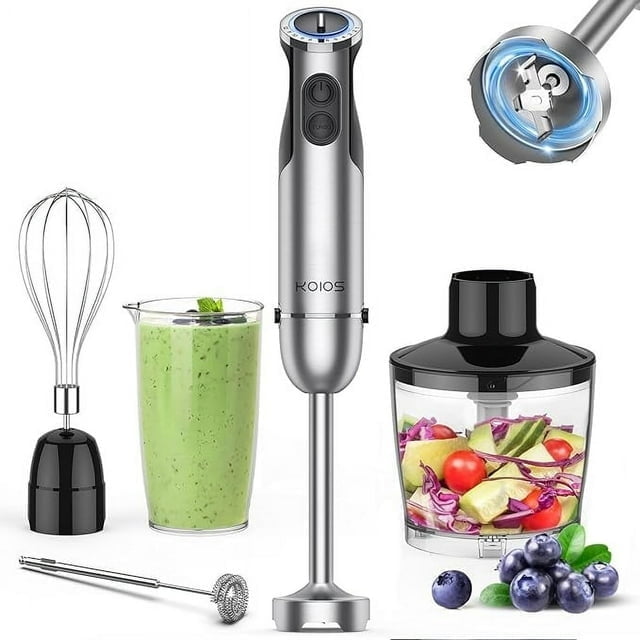 1100W Immersion Blender Handheld Hand Blender , Trigger Variable Speed ...