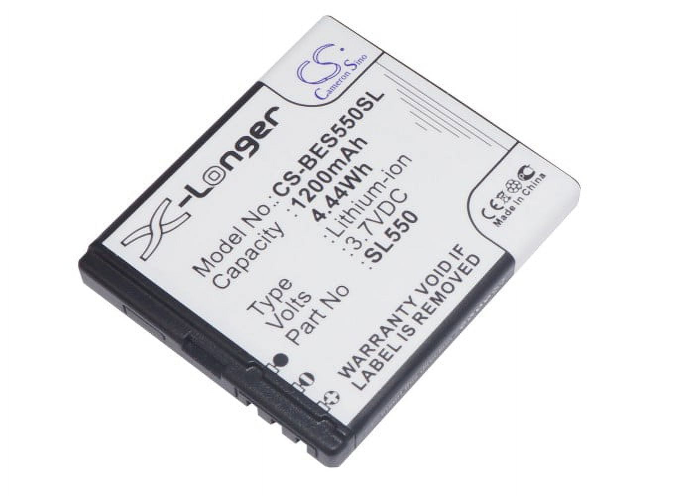 1100mAh SL550 Battery for Bea-fon SL550 - Walmart.com