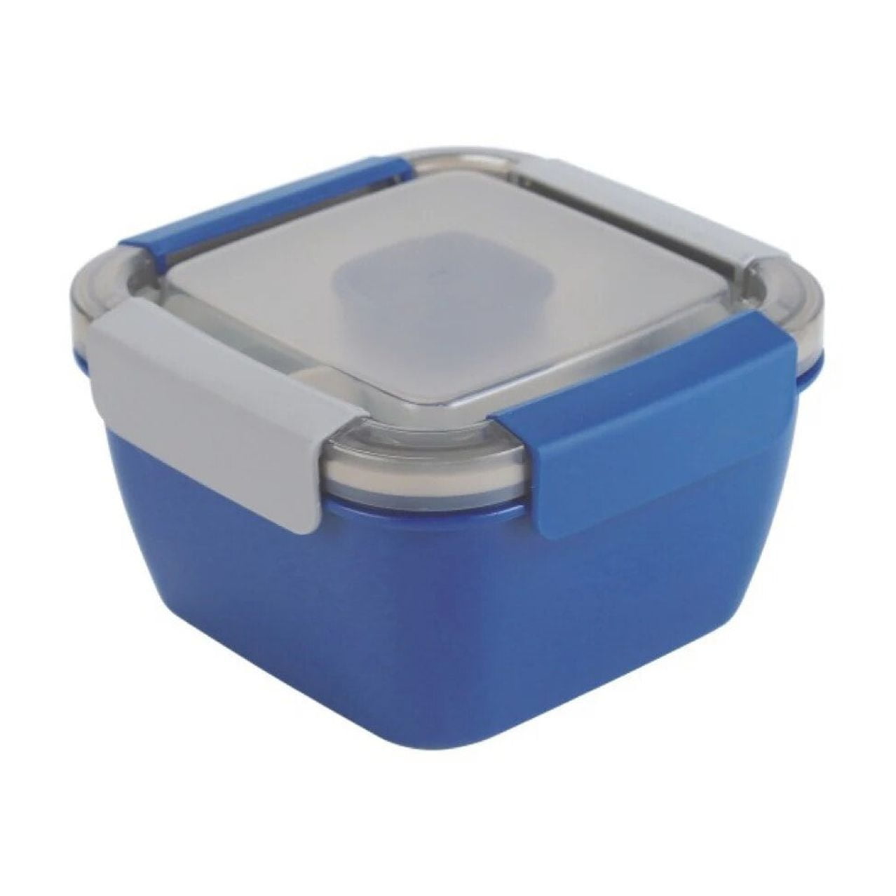 1100ml/1500ml Portable Lunch Box Container 2 Layer Grid Salad Bowl ...