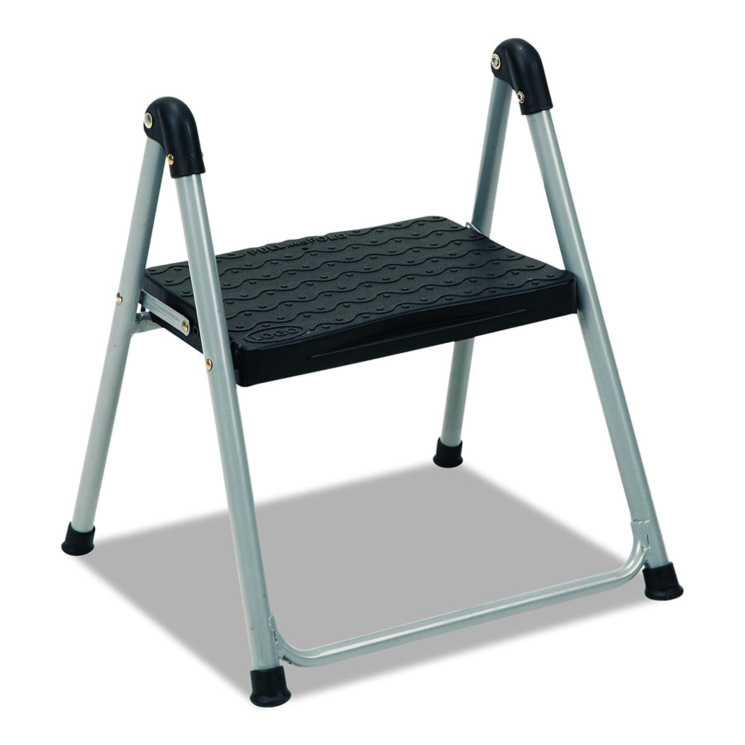 11014PBL1E Folding Step Stool, 1-Step, 200lb, 9 9/10" Working Height ...