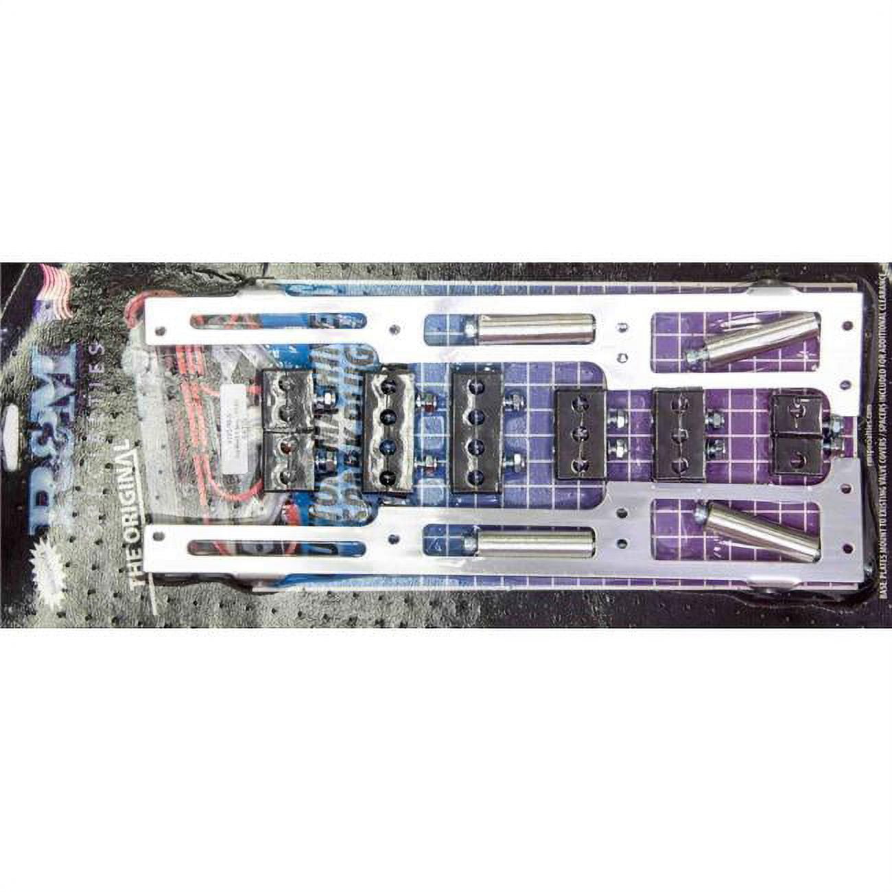 1102-90S Vertical Style Spark Plug Wire Loom for Big Block Chevy, Satin ...