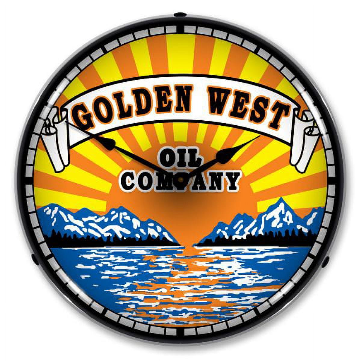 1102297 Golden West clock - Made in USA - Walmart.com