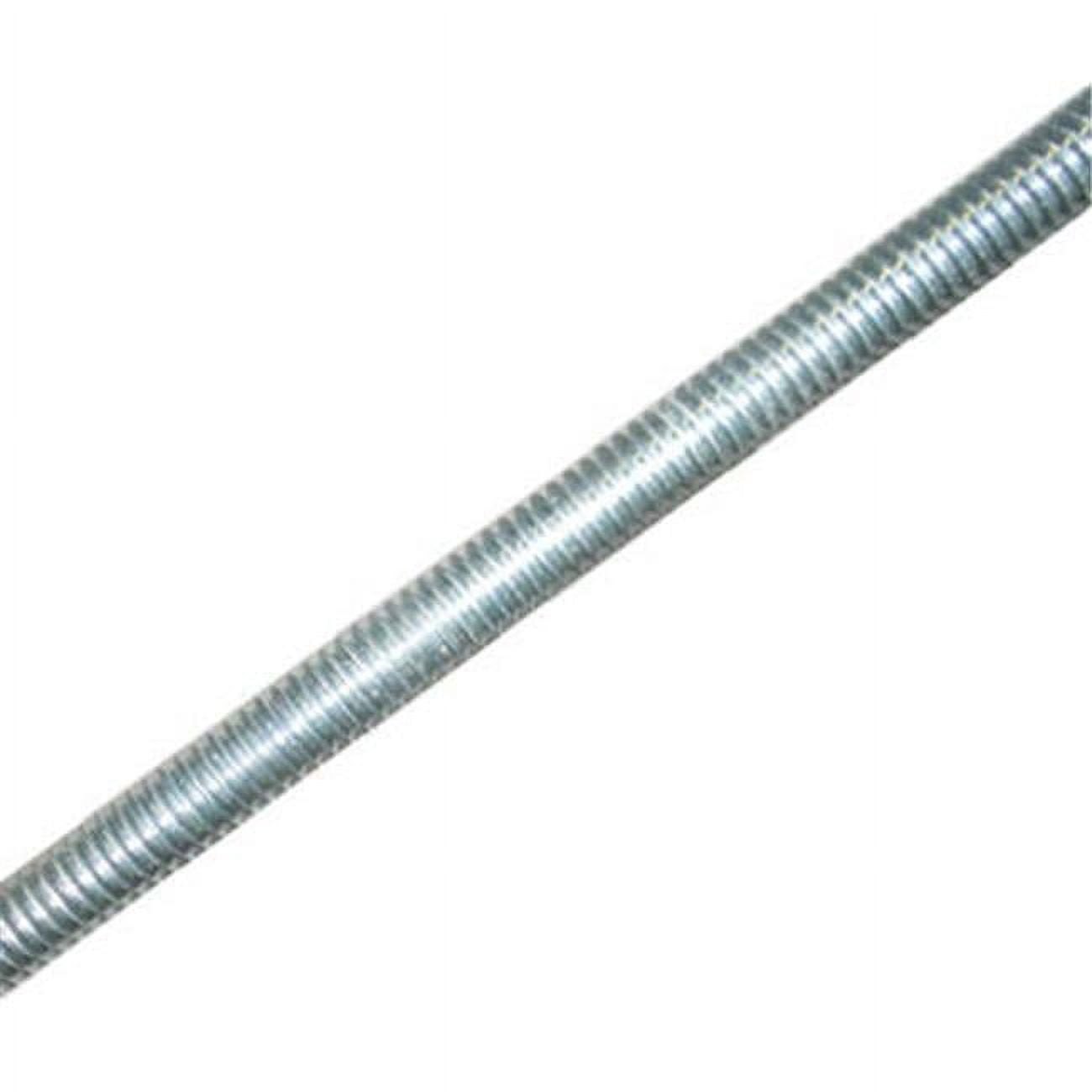 11027 0.50 - 13 x 36 in. Threaded Steel Rod, Pack Of 5 - Walmart.com