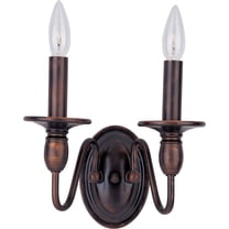 70002OI Maxim Lighting Loft-2 Light Wall Sconce in Early American style ...
