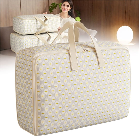 110L Extra Large Storage Bags for Blankets, Bedding, Clothes, Quilts ...