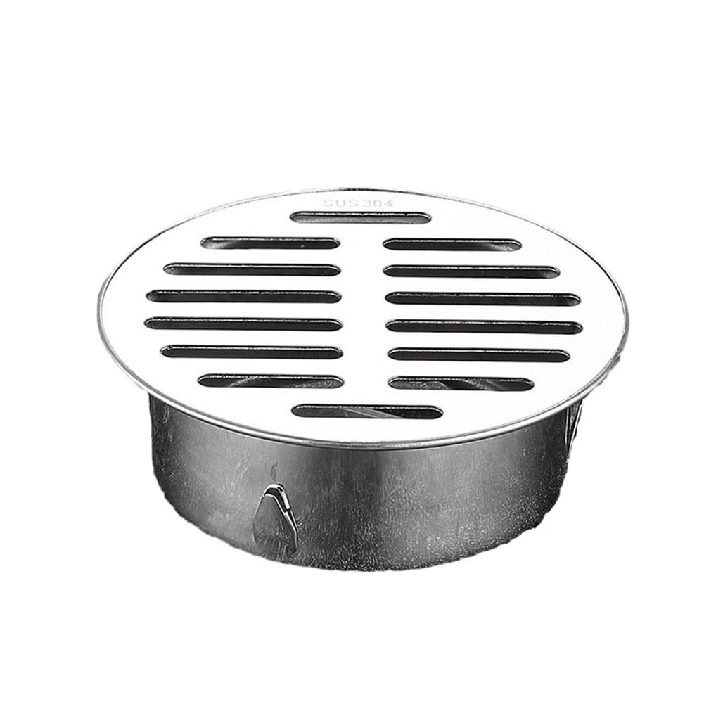 110MM Stainless Steel Floor Drain Outdoor Roof Anti-Blocking Floor ...