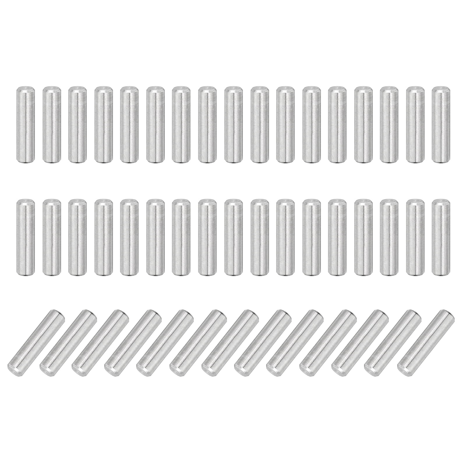 110Pcs Dowel Pin 3mm x 12mm Shelf Support Pin 304 Stainless Steel Shelf ...