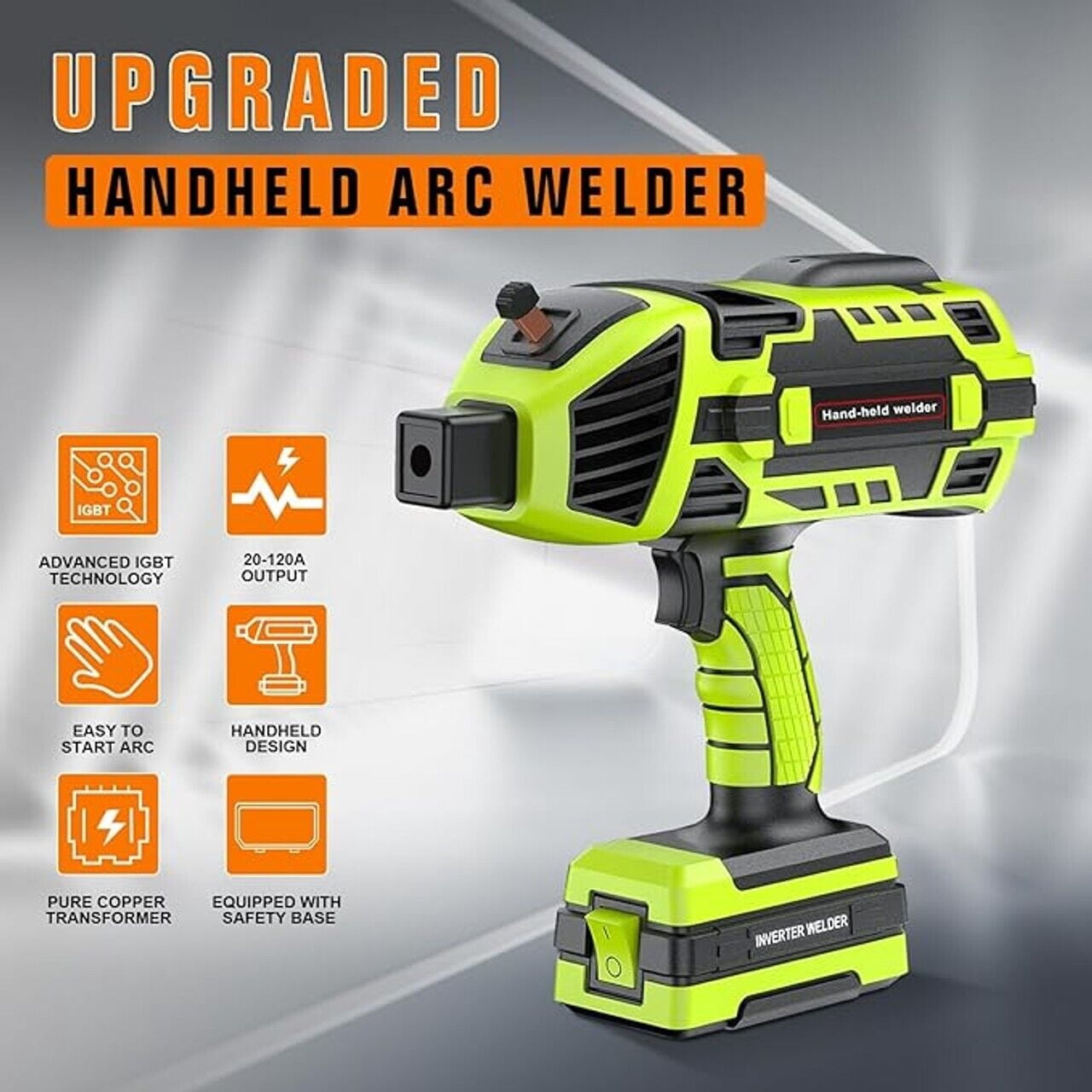 110V 120Amp Welding Machine Handheld Portable ARC Welder Gun Hand Held ...