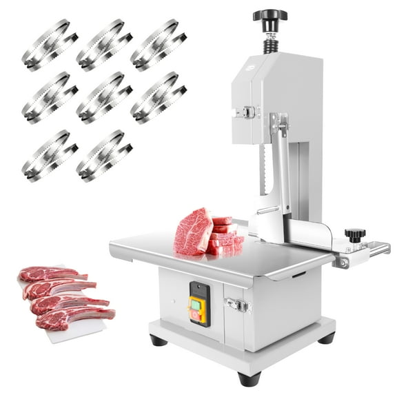 430 Stainless Steel Electric Bone Saw Machine - 650W Commercial Meat ...