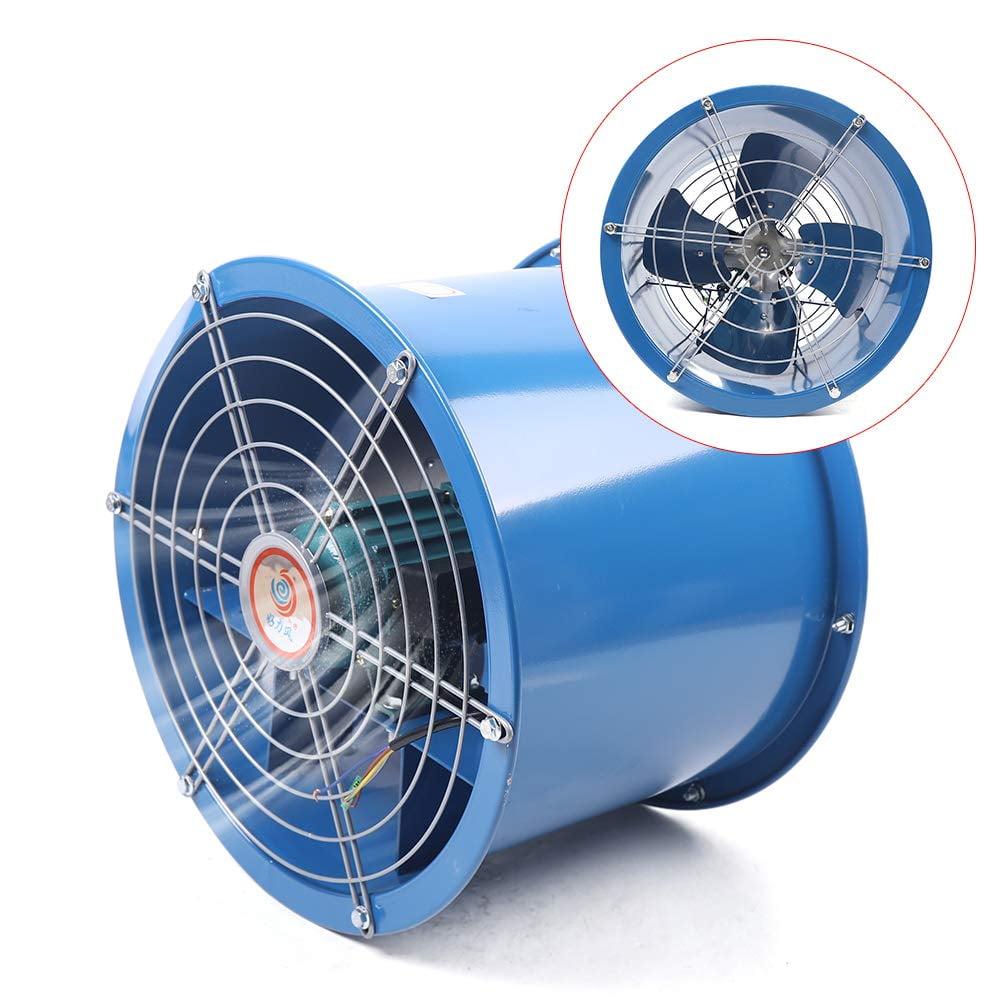 110V 16'' Tube Axial Duct Fan Explosion-Proof Axial Fan,Wall-Mounted ...