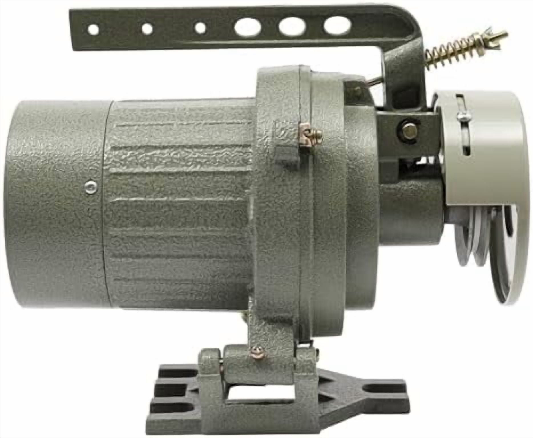 110V/220V 400W 1/2HP Industrial Sewing Machine Clutch Motor with Belt ...