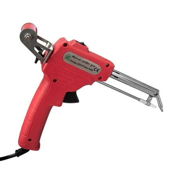 110V/220V 60W Automatically Send Tin Gun. Hand-held Soldering Iron ...