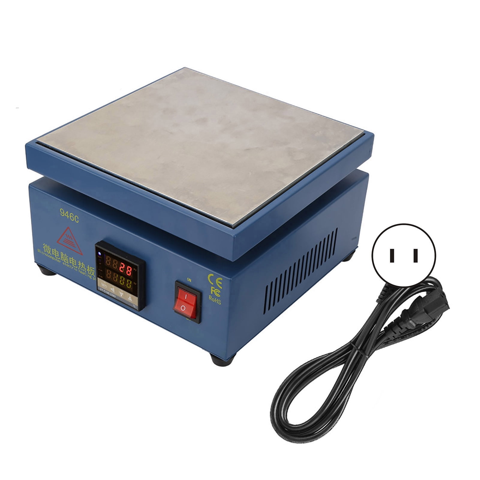 110V/220V Digital LCD Electronic Hot Plate Preheating Station for Phone ...