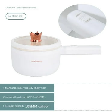 Miumaeov 4L/4.2QT Electric Hot Pot Multifunctional Portable Non-stick ...