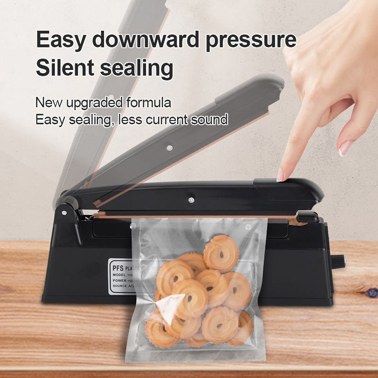 110V/220V Food Vacuum Sealer 8 gears Adjustable Kitchen Vacuum Packer ...