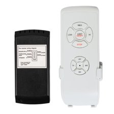 Honeywell Universal Remote Ceiling Fan & Light Control - 3-Speed with ...
