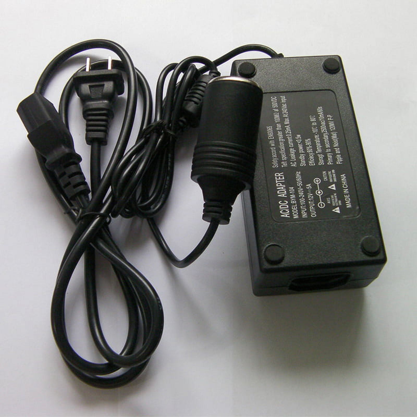 110V-240V AC home wall to Car Auto DC 12V/5A 60W adapter cigarette ...