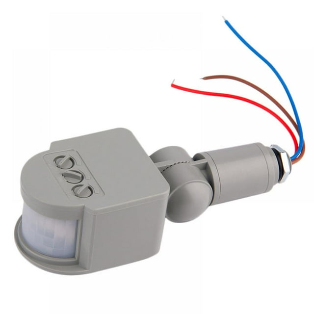 110V-240V Outdoor Wall Motion Sensor Switch Light Lamp LED PIR Infrared ...