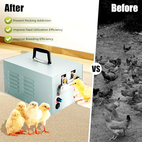 110V 250W Automatic Chicken Debeaking Machine Electric Poultry ...