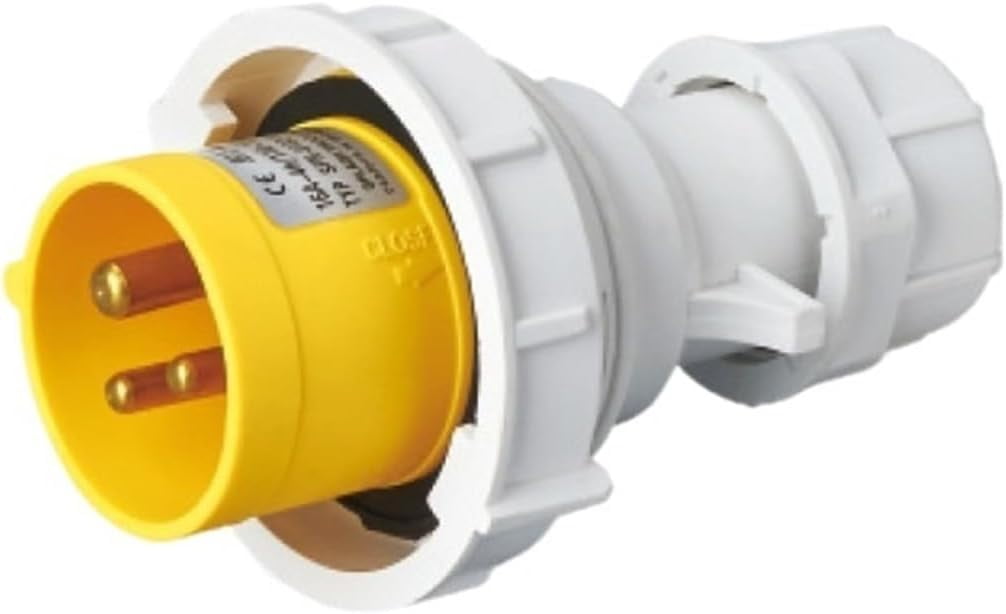 110V/3P/16A/IP67 Industrial Waterproof Plug SFN-0132-4 - Walmart.com