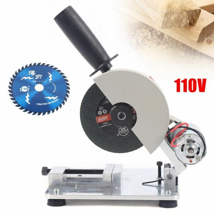 110V 4 inch High Precision Portable Tabletop Electric Chop Saw Cutting ...