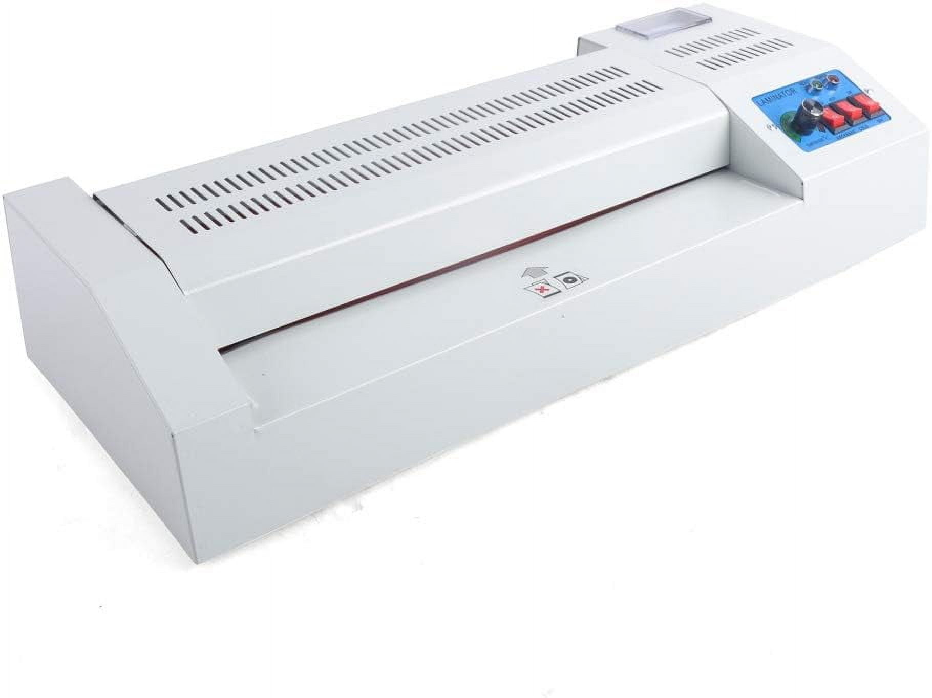 110V 600W Electric Thermal Laminator Machine for A4/A3 Paper Hot/Cold Roll Laminating Machine No ...