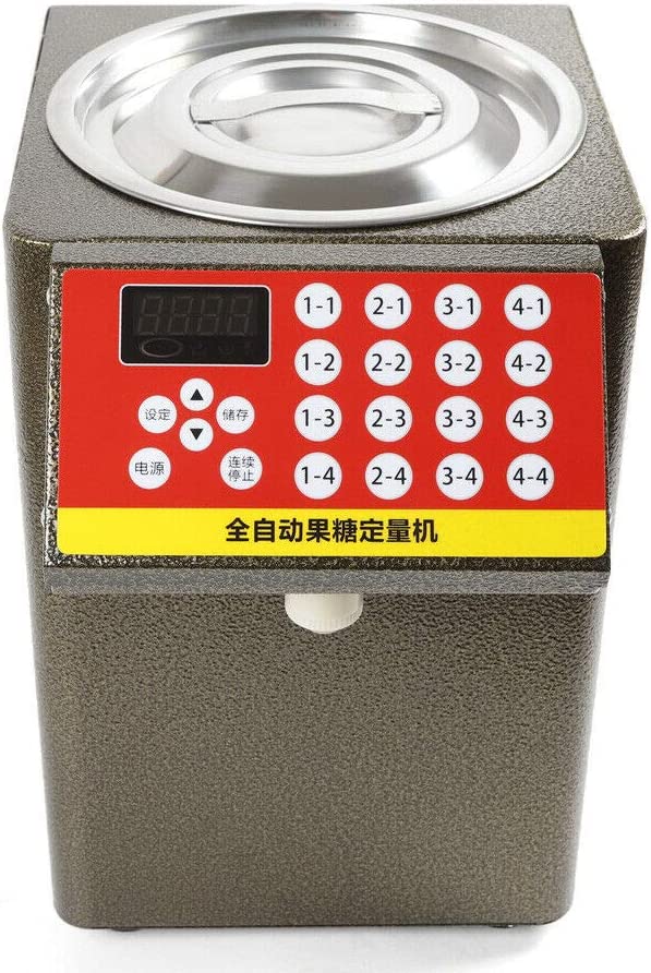 110V 60HZ Automatic Fructose Dispenser Fructose 16 Groups Quantitative ...