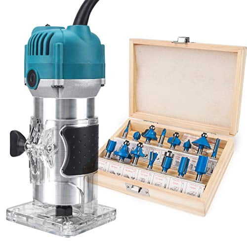 TwoWin Router Tool, 110V 800W Compact Wood Router Tool for Woodworking ...