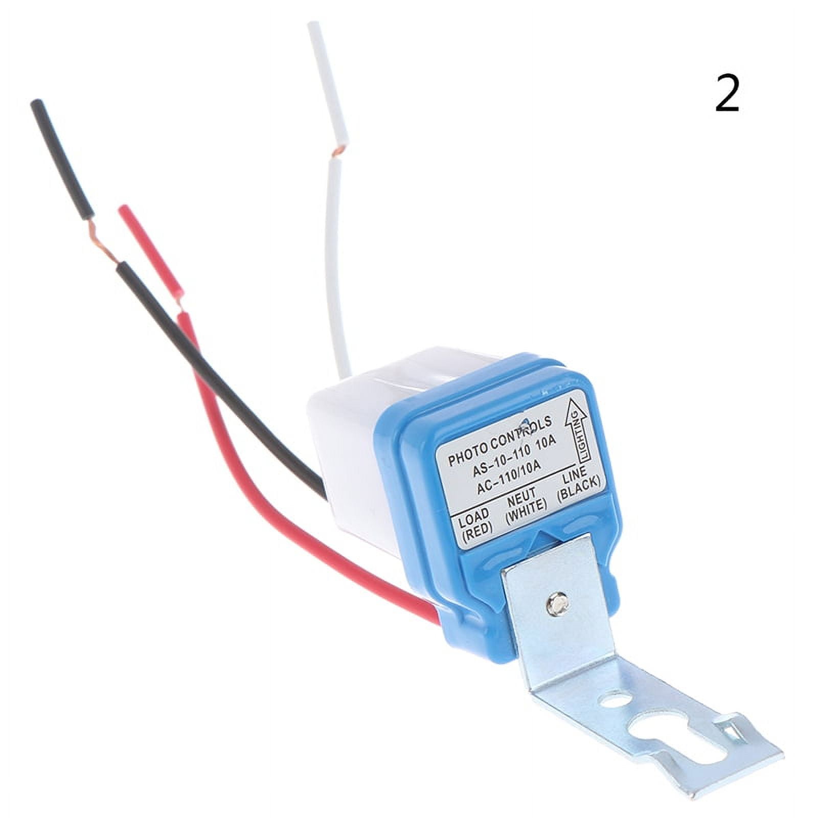 (110V) AC 24v 110v 220v auto street light switch night on day off ...