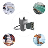 110V AC Gear Motor, Electric Gear Motor, 15W Gear Motor with Adjustable ...