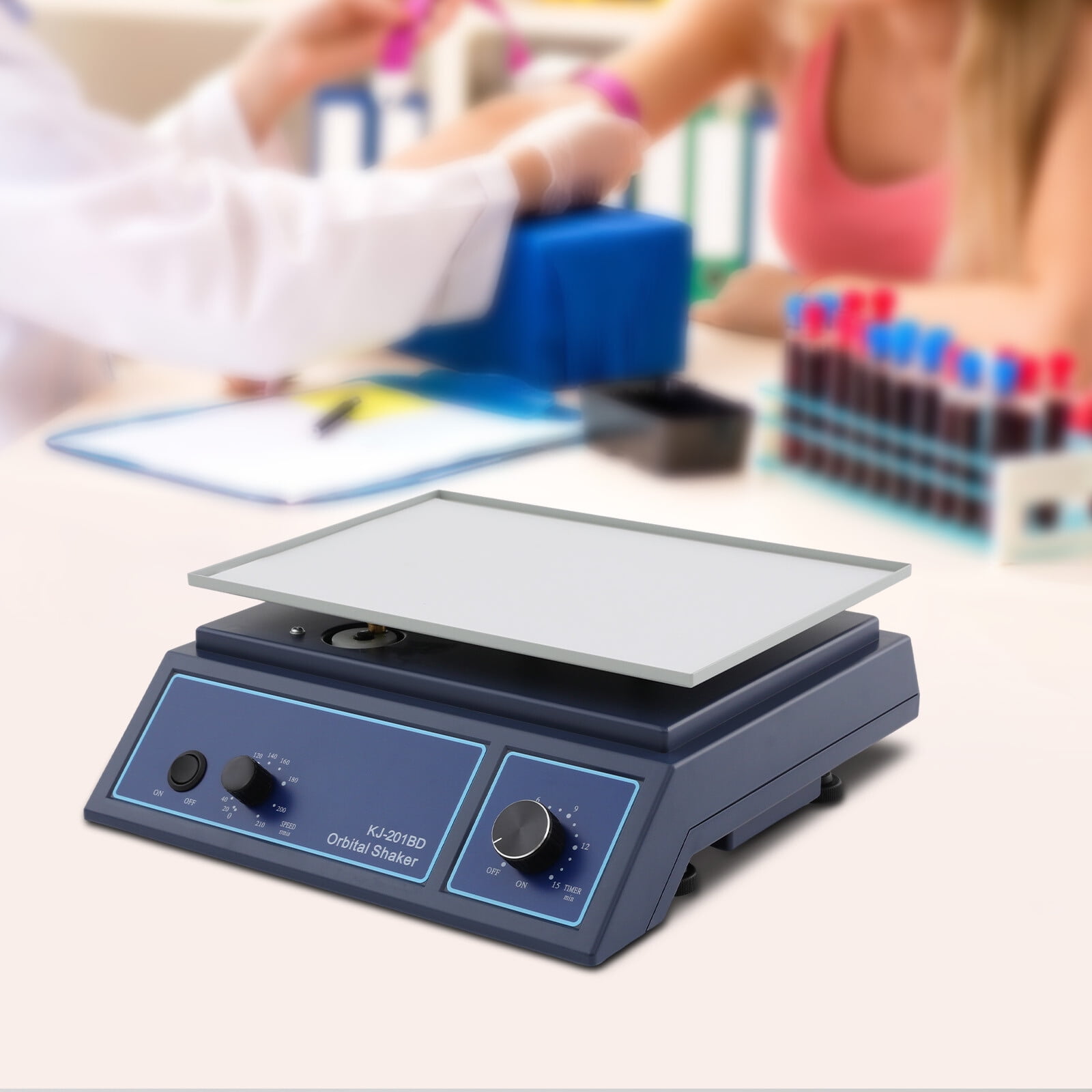 110V Adjustable Lab mixing Oscillator Orbital Shaker Horizontal Rotator ...