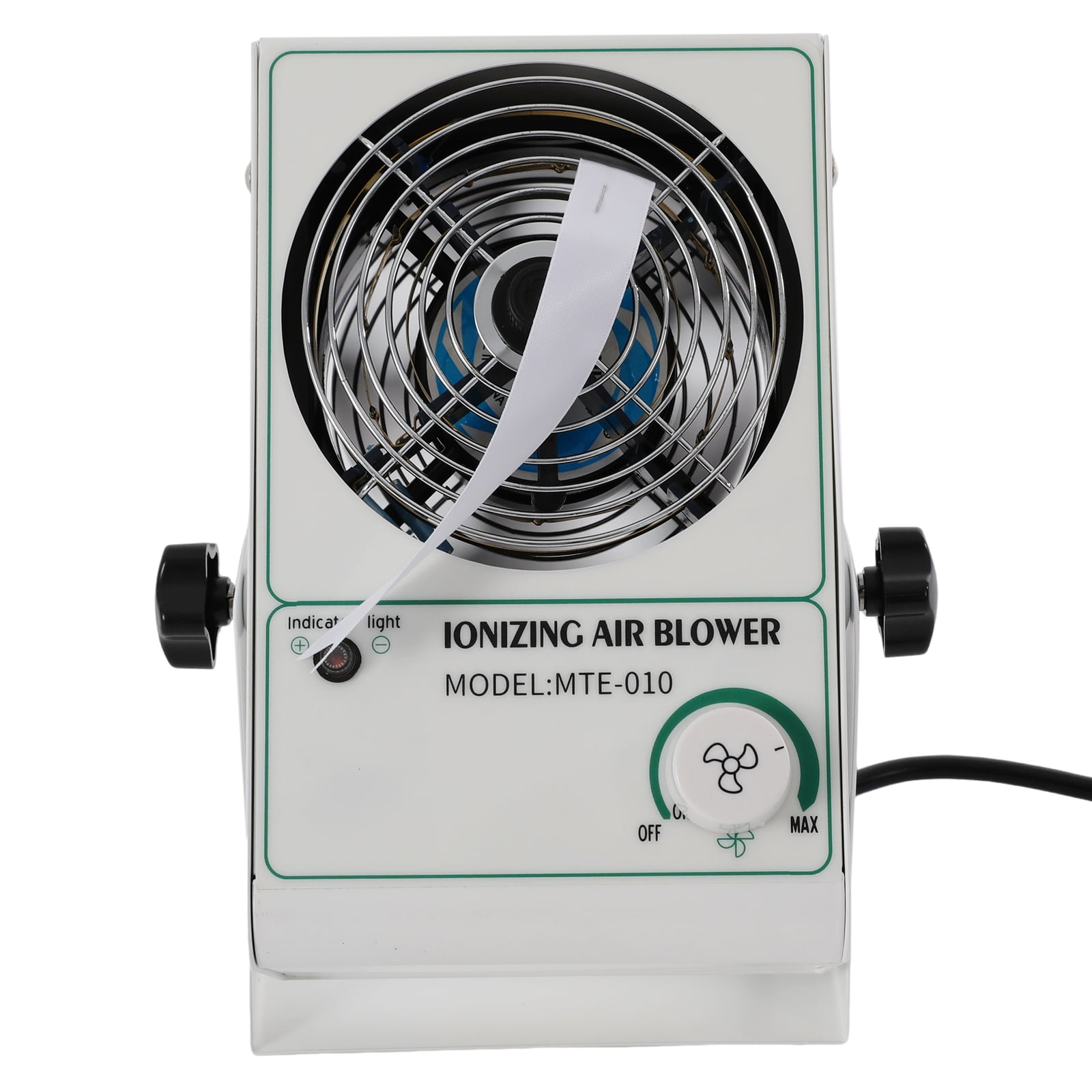 110V Antistatic Ion Fan Air Blower Ionizer Static Eliminator ESD ...